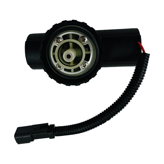 12V Filter Fuel Pump 228-9129 2289129 for Caterpillar Backhoe Parts ...