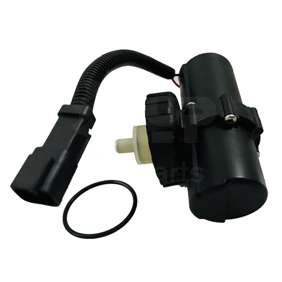 12V Filter Fuel Pump 228-9129 2289129 for Caterpillar Backhoe Parts ...